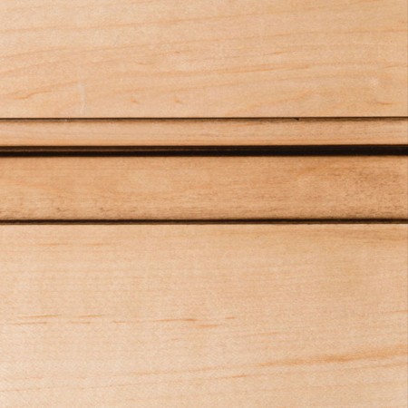 Natural with Bold Black Shadow on Maple – Tedd Wood, LLC